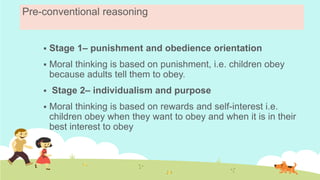 Moral Development According to kohlberg's Thoery | PDF