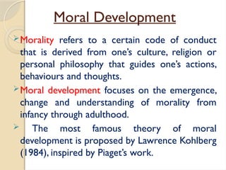 Moral development.pptx it's about the Moral Development | PPTX
