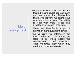Moral development jothisj | PPT
