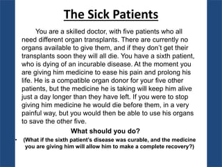 Moral Dilemma in Classroom Setting | PPTX