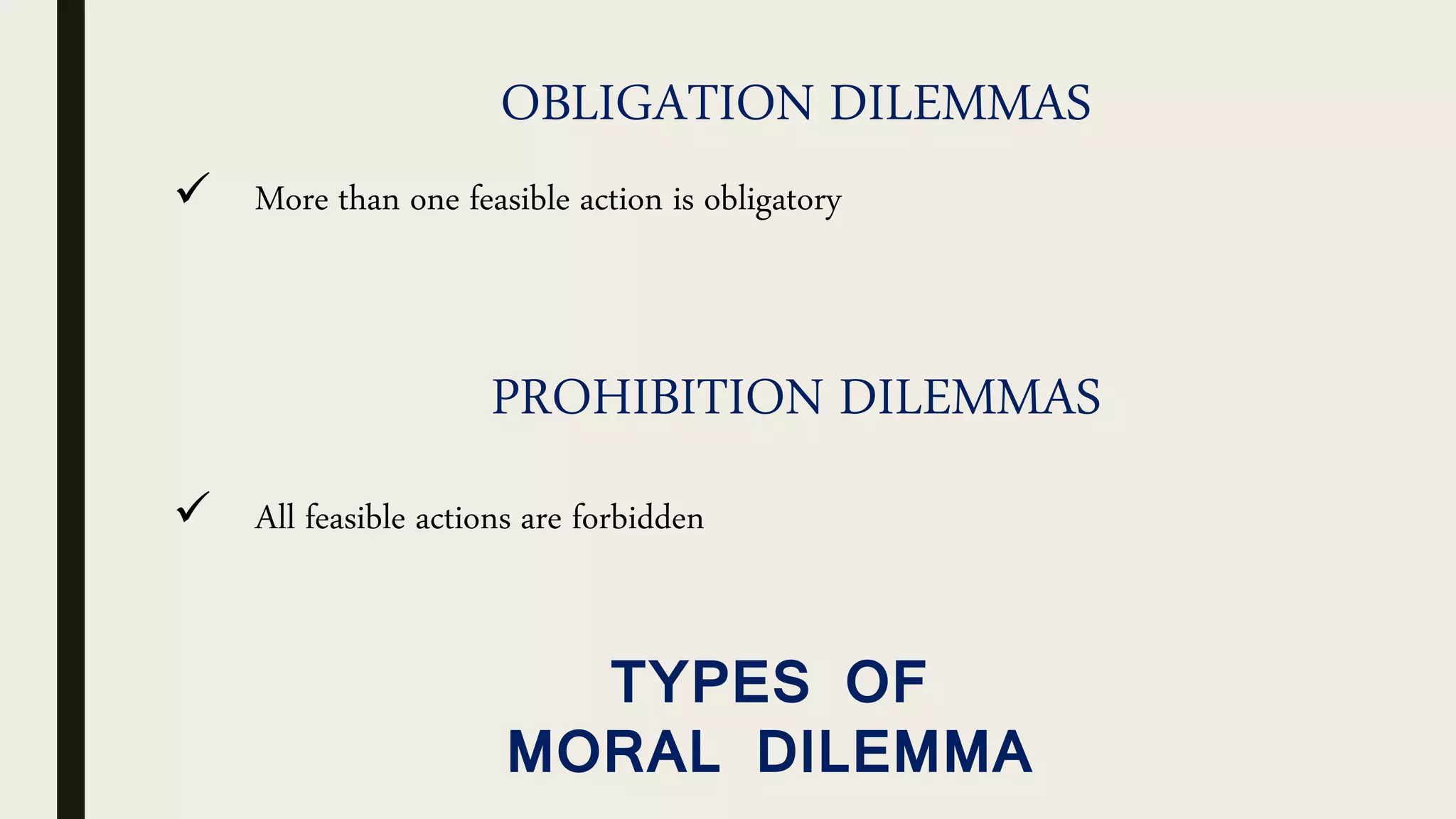 MORAL DILEMMAS | PPTX