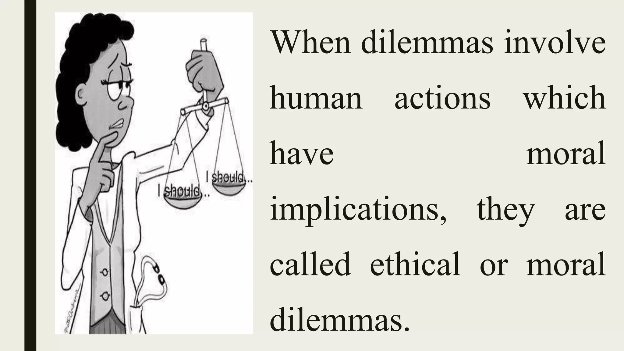 MORAL DILEMMAS | PPTX