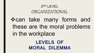 MORAL DILEMMAS | PPTX