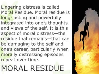 Moral distress among Nurses | PPTX