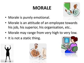 Morale and productivity hrm | PPT | Free Download