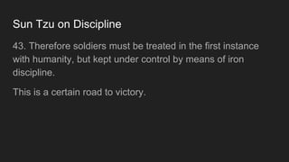 Morale Assessment According to Sun Tzu | PPTX