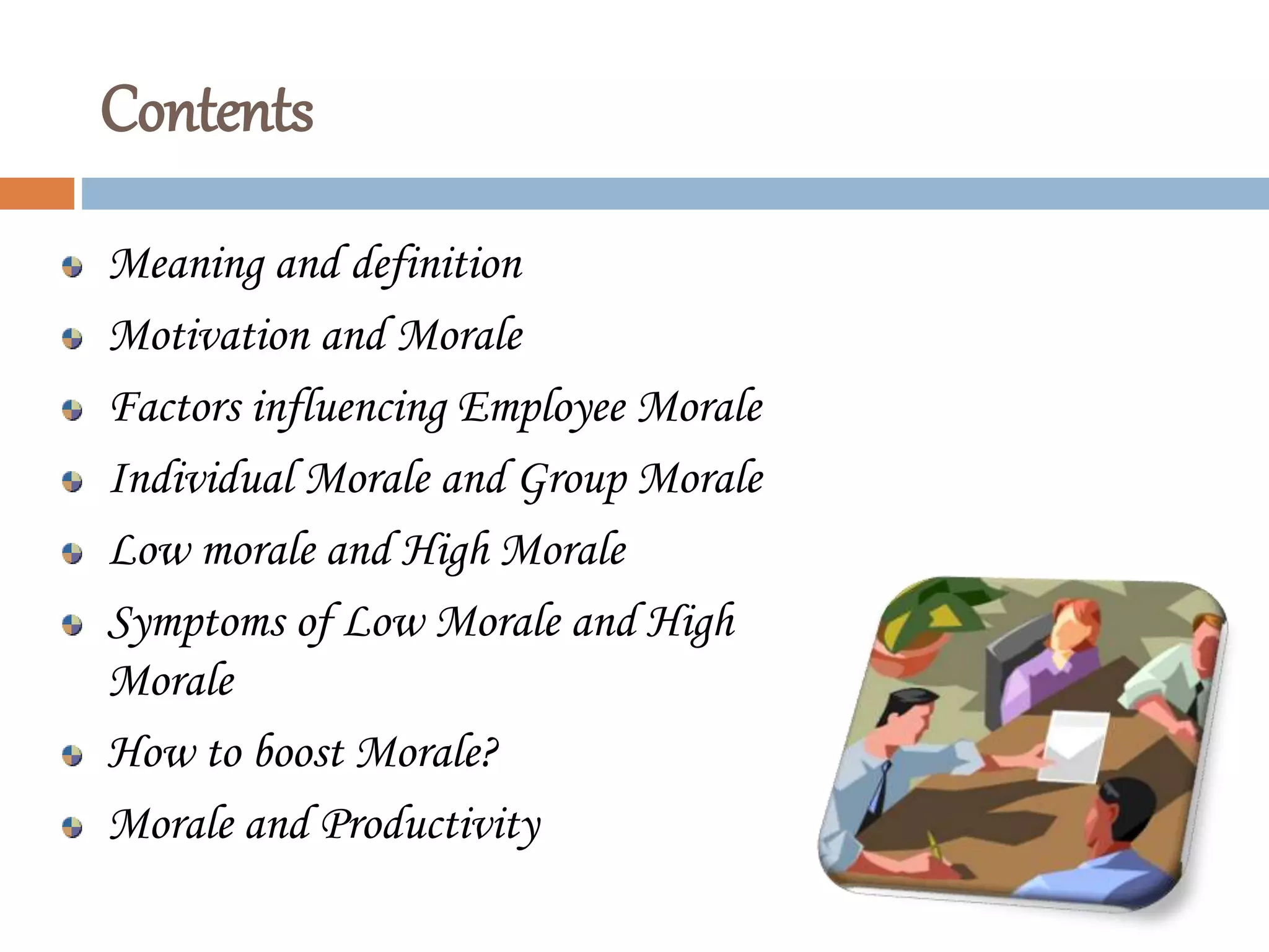 Organisational Morale | PPTX