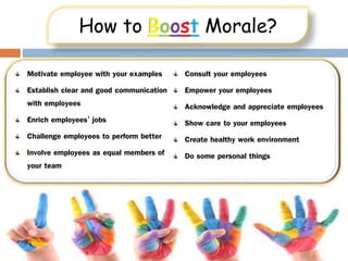 Organisational Morale | PPTX