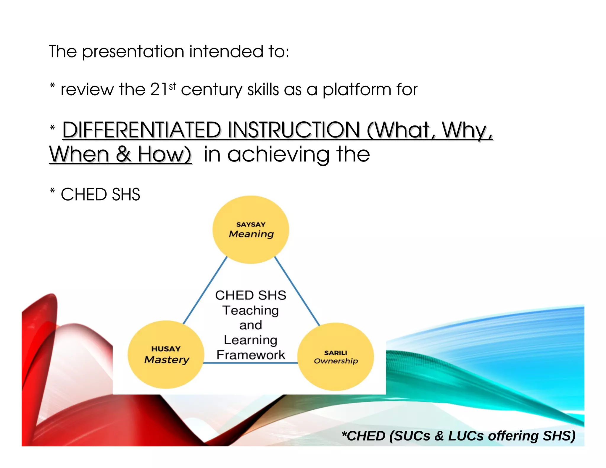 Differentiated Instruction_Philippine Contextualization | PDF