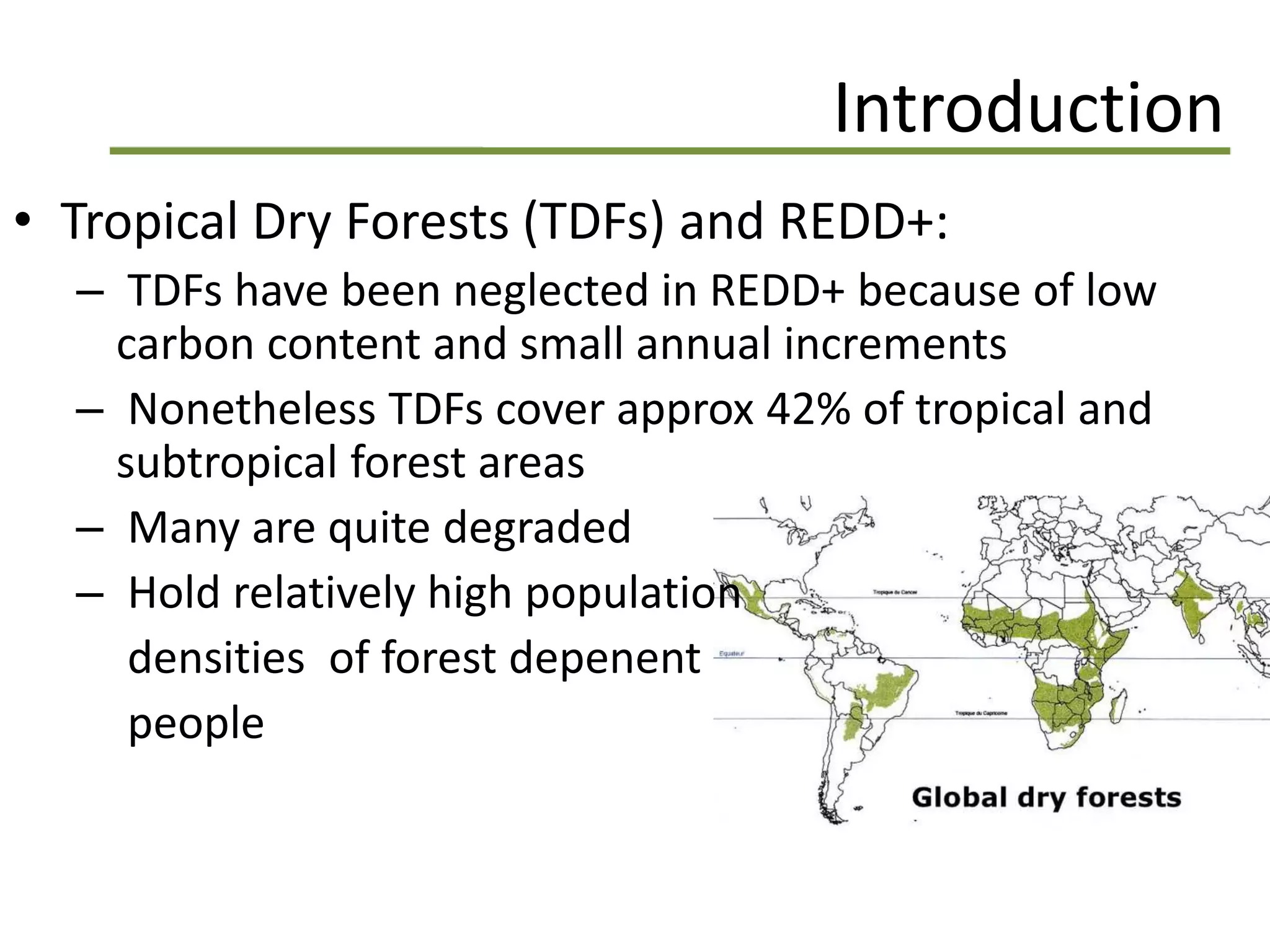 Identification and quantification forest degradation drivers in ...