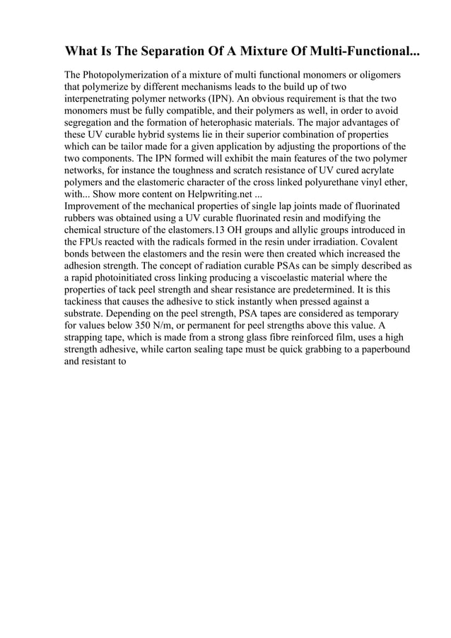 Moral Essay | PDF