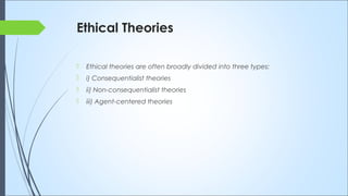 Moral Framework for Ethics | PPT