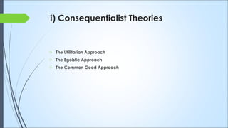 Moral Framework for Ethics | PPT