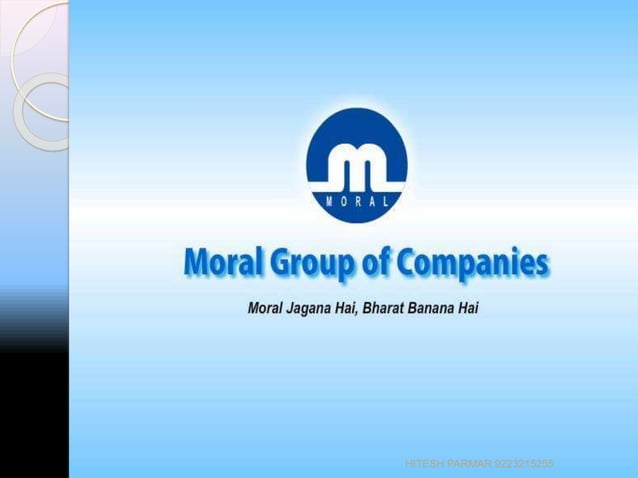 MORAL GROUPS OF COMPANIES | PPT