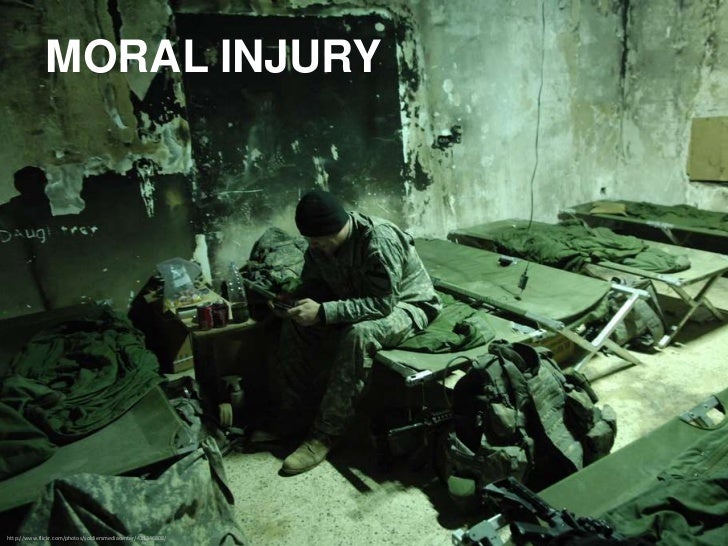 Helping soldiers cope with moral injury