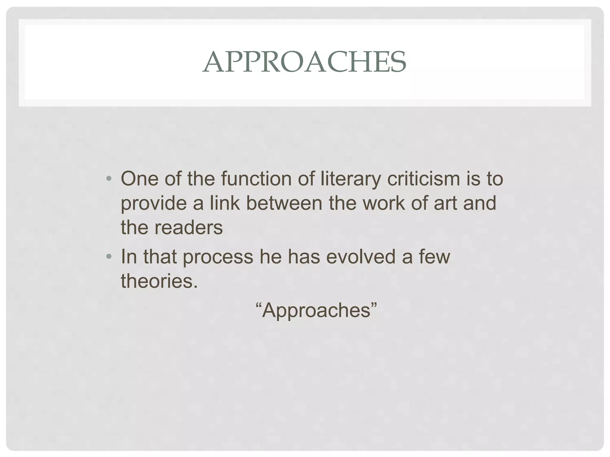 Moralistic approach | PPTX