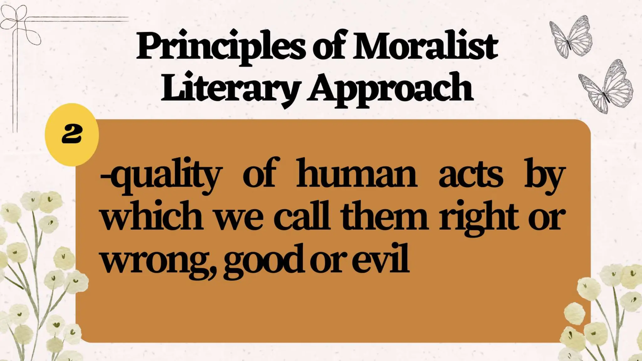 Moralist Approach Grade 10_ENGLISH Q3rd | PPTX