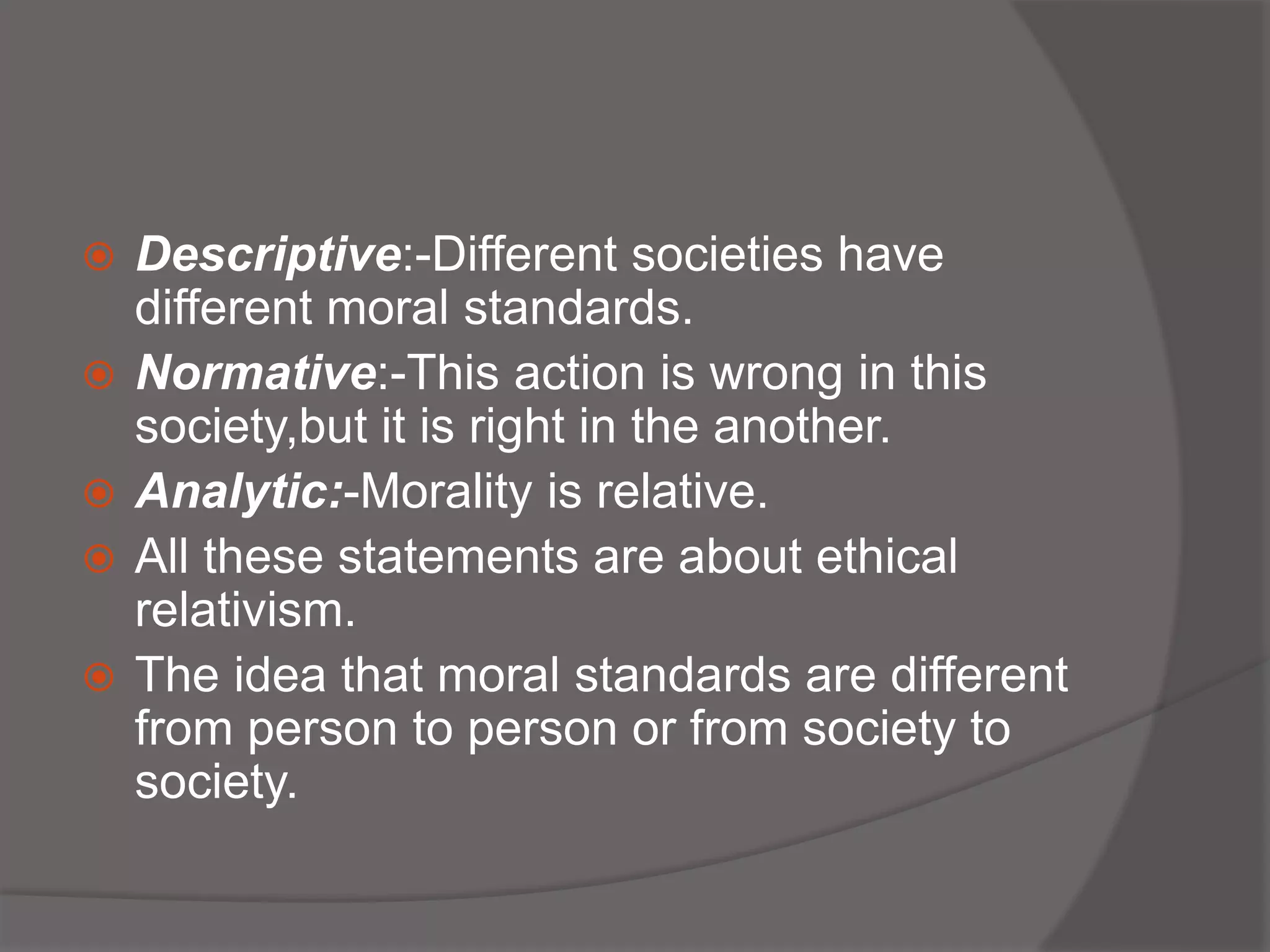 Morality | PPTX
