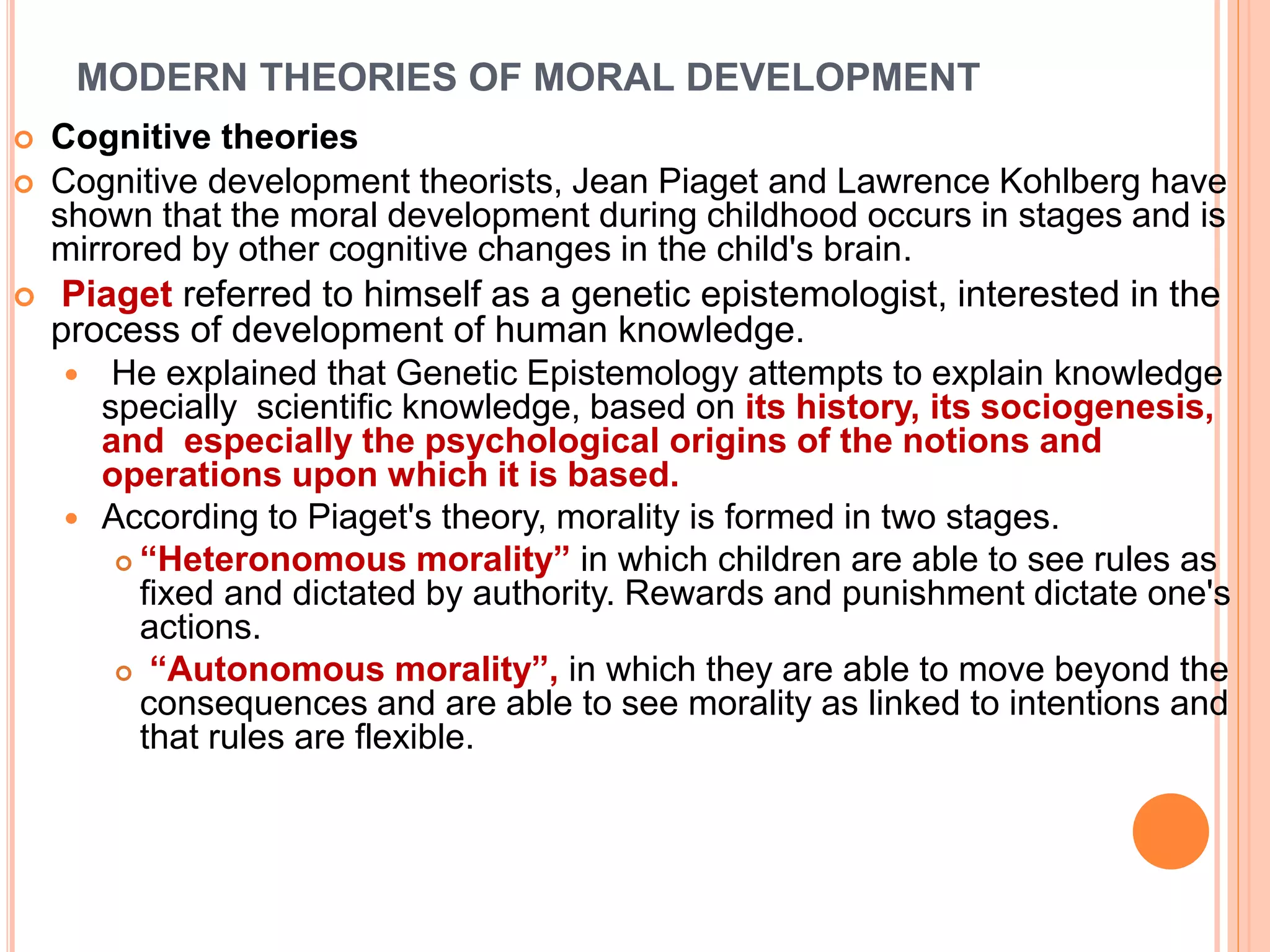 Morality and moral development based on Hindu Concept | PPTX