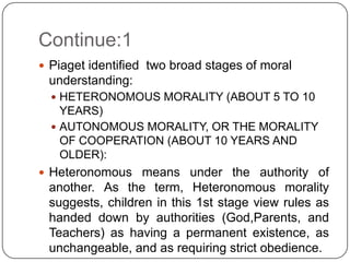 Morality as social understanding | PPTX