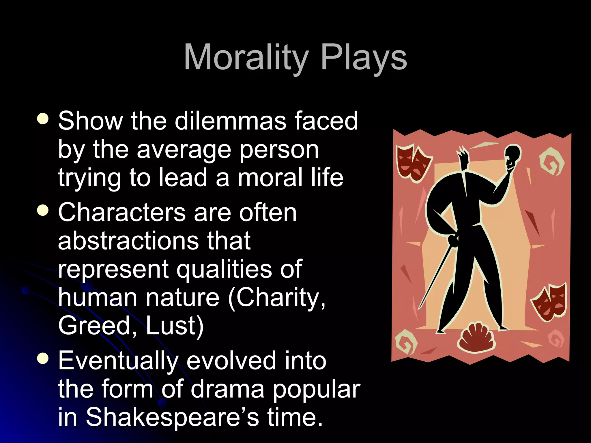 Morality plays | PPT
