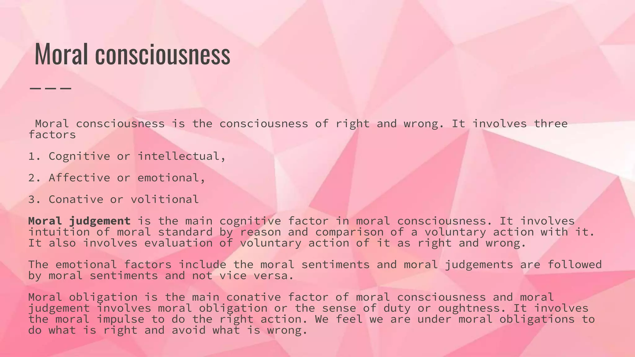 Moral judgement | PPTX