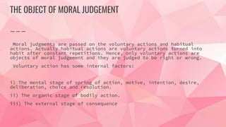 Moral judgement | PPTX