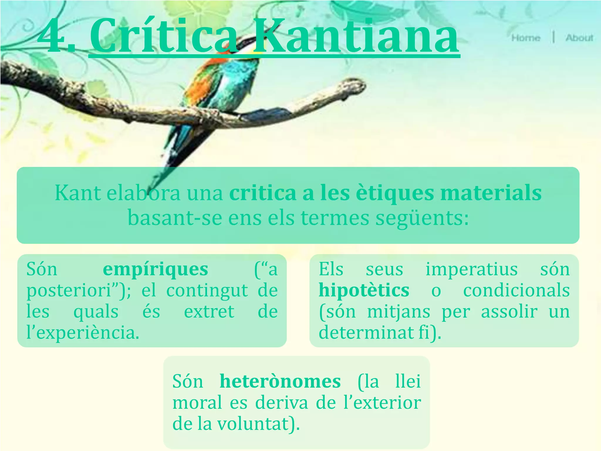Moral kantiana | PPTX
