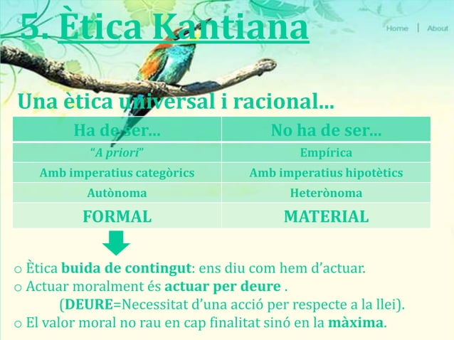 Moral kantiana | PPT