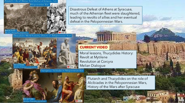 Thucydides, Moral Lessons Drawn from Histories of the Peloponnesian War ...
