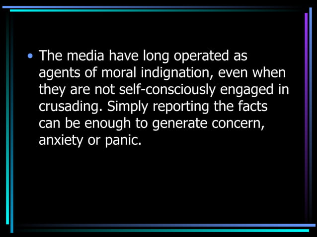 Moral Panic Intro | PPT