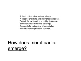 Moral panic | PPTX