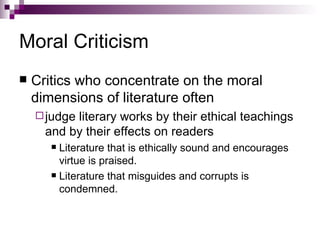 Moral & philosophical criticism of hamlet real | PPT