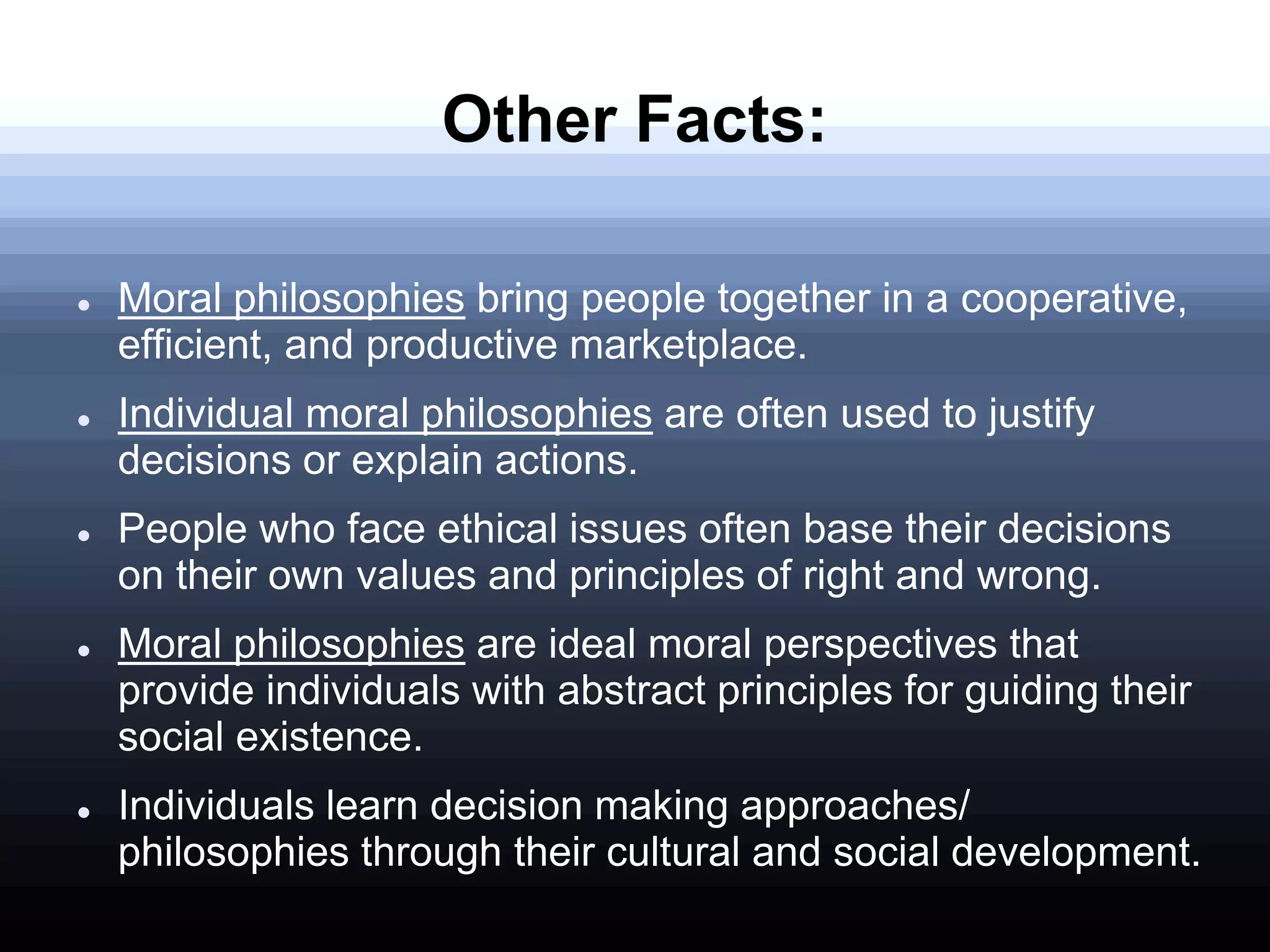 Moral philosophy | PPT