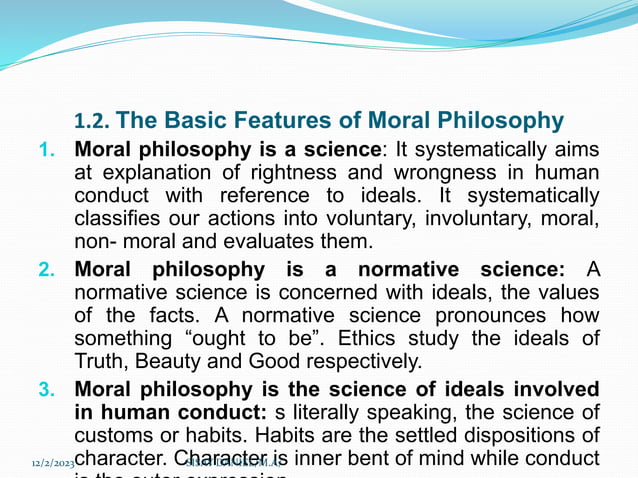 Moral Philosophy Ppt 2 Pptx