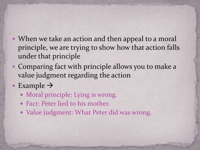 Moral Principles | PPTX