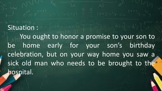 Moral problem | PPTX