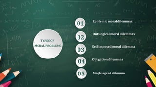 Moral problem | PPTX