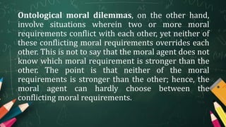 Moral problem | PPTX