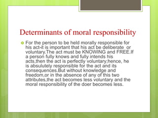 Moral responsibility lap | PPTX