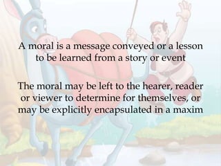 Moral Stories for Kids | PPTX