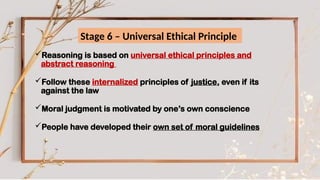 MORAL THEORY - MAEE 111.pptx LAWRENCE KOHLBERG | PPTX