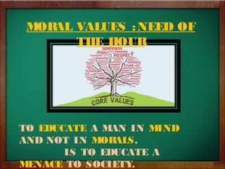 Inculcating Moral values at Primary schools | PPT