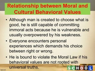 Moral values final | PPTX