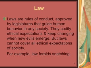 Moral values and ethics. | PPT