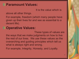 Moral values and ethics in business | PPT