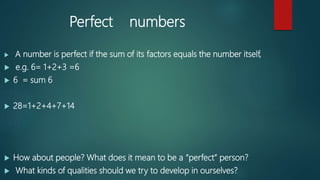 Moral values in maths | PPTX
