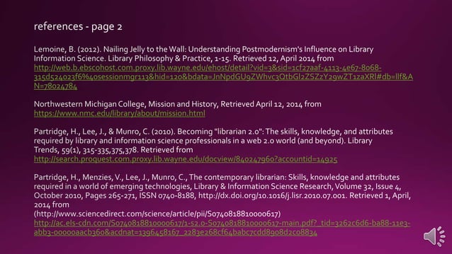 Moran presentation | PPT