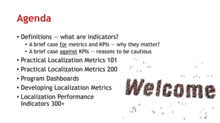 Localization Metrics and KPIs | PPTX