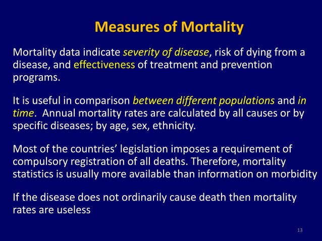 Morbidity & mortality | PDF